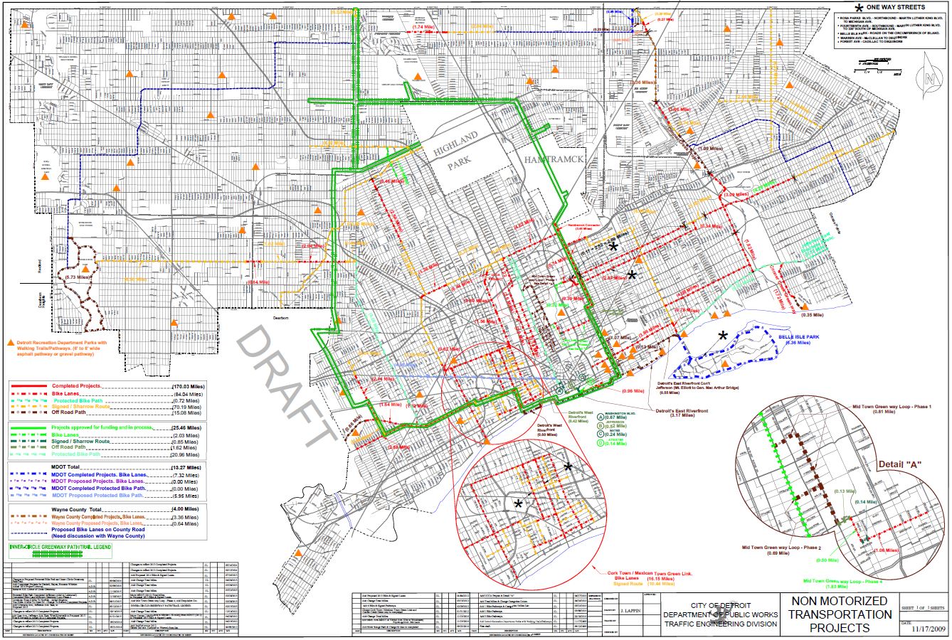 Detroit Non-motorized map Sept 2016 – Detroit Greenways Coalition